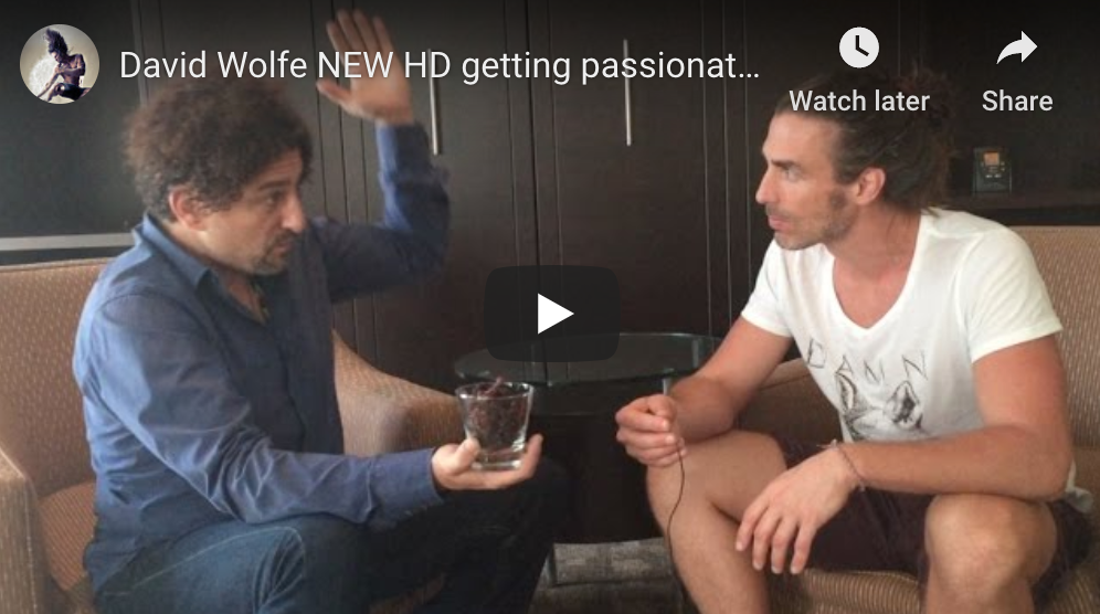 David Wolfe chat in LA at the Longevity Now Conference 2016 – ENRICHD