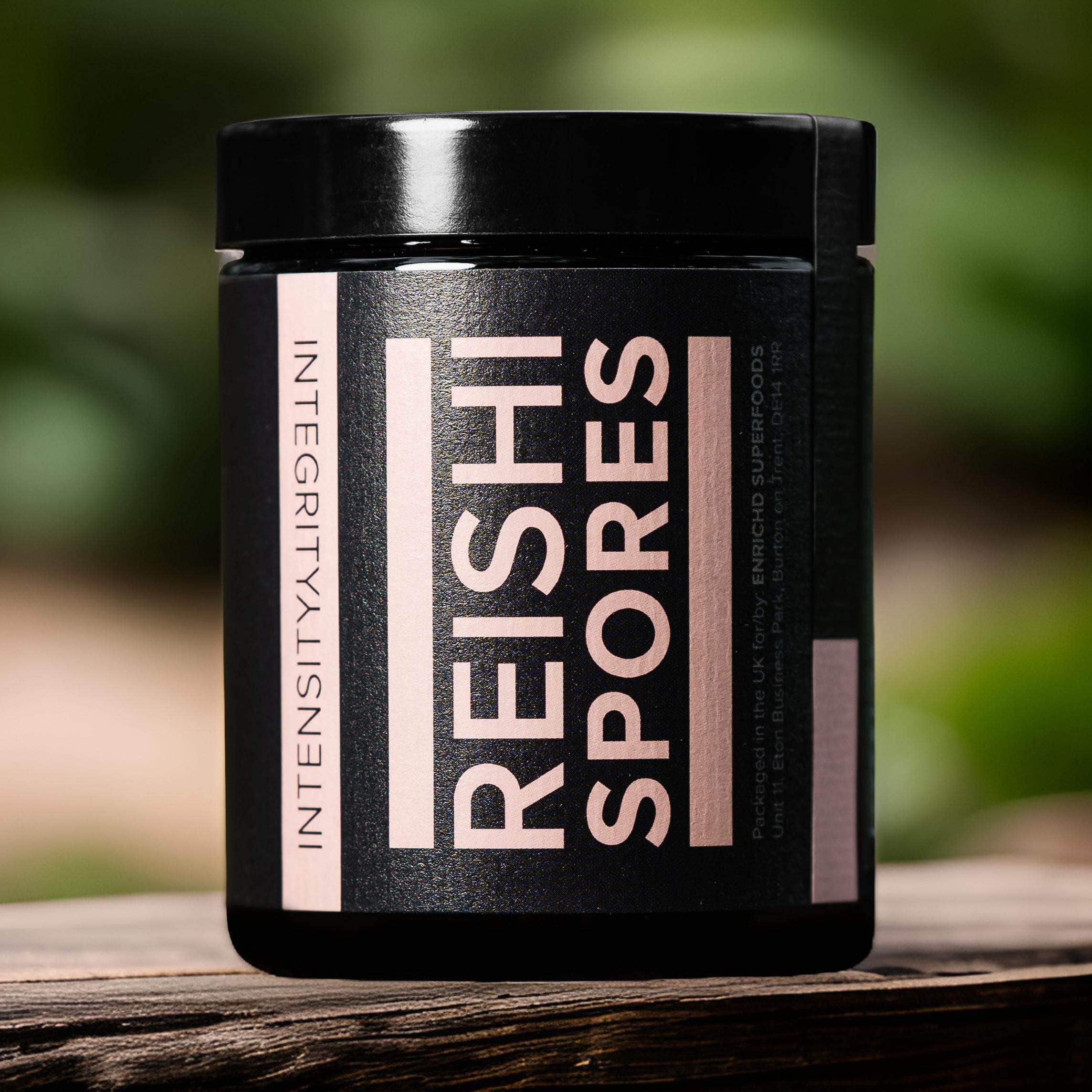 Reishi Spores Mushroom Powder | Cracked Cell, Wood-Grown | ENRICHD